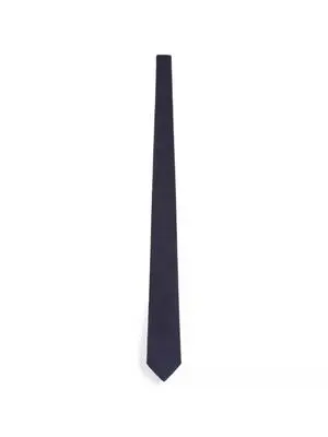 FURSAC Polka-dot Silk Tie - Blue