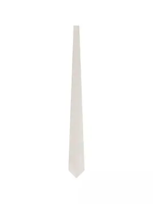 FURSAC FURSAC Silk Twill Neck Tie White