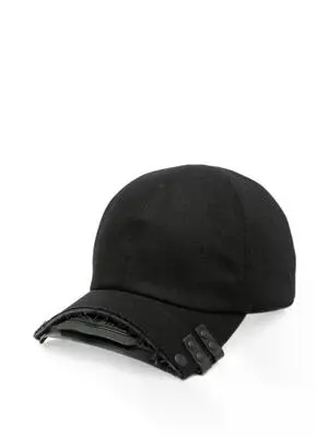 INNERRAUM Distressed Panelled Baseball Cap