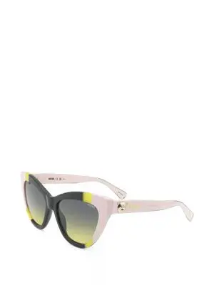 Moschino Teddy Bear Cat-eye Sunglasses - Black