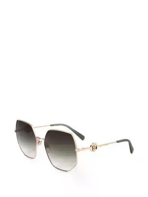 Marc Jacobs Geometric Frame Sunglasses - Gold