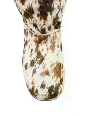 UGG Buckled Lace-up Boots - White