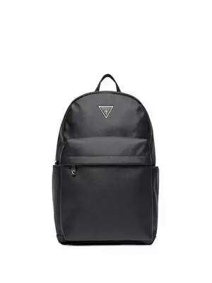 Guess Elvis Triangle-logo Backpack - Black
