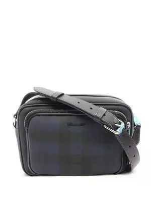 Burberry Paddy Check Shoulder Bag - Blue