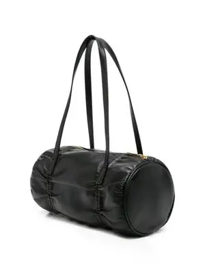Moschino Ruched Heart-plaque Tote Bag
