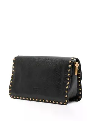 Pinko Small Love Birds Stud-embellished Shoulder Bag