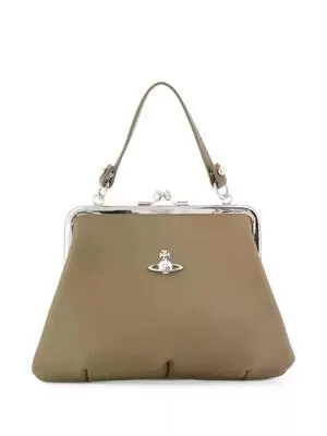VIVIENNE WESTWOOD Granny Frame Clutch Bag - Neutrals