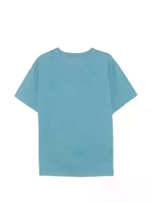 GALLERY DEPT. Paint-splatter Logo-print T-shirt - Blue