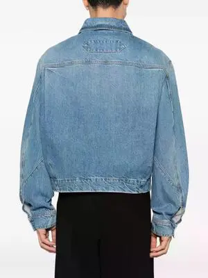 Jacquemus Logo-embroidered Denim Jacket