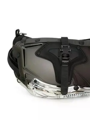 INNERRAUM Sculptural-shell Carabiner Belt Bag