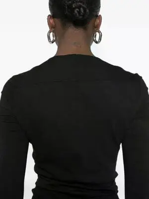 Rick Owens Simple Edfu Long-sleeve Maxi Dress