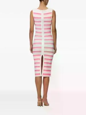 Herve Leger Clea Gradient-effect Midi Dress