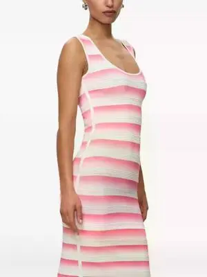 Herve Leger Clea Gradient-effect Midi Dress