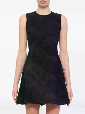 Neil Barrett A-line Sleeveless Mini Dress - Black