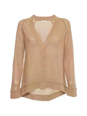 Brunello Cucinelli Button-front Knit Cardigan