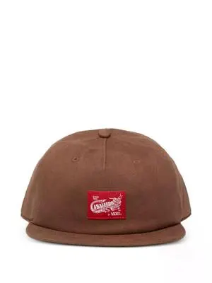 VANS Logo Patch Baseball Cap - Brown