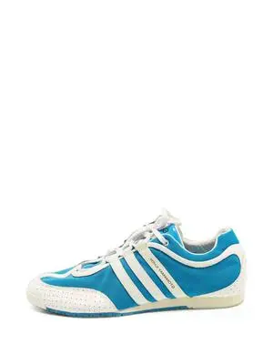 Y3 X Adidas Boxing Mesh Leather Sneakers