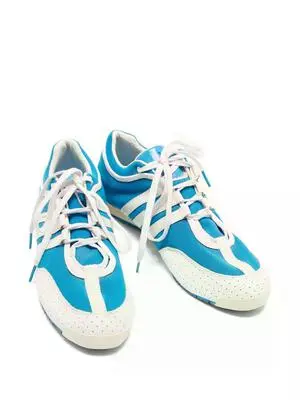 Y3 X Adidas Boxing Mesh Leather Sneakers