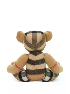 Burberry Check Cashmere Thomas Bear Collectible - Neutrals