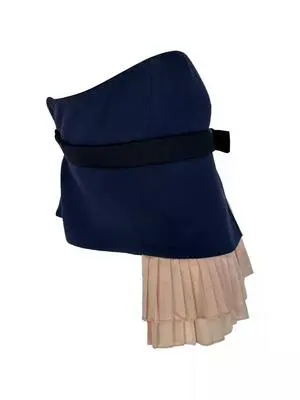 Chloé Pleated Strapless Top
