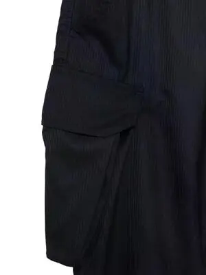 Comme Des Garçons Pinstripe-pattern Cargo Pants