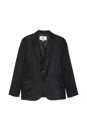 Barena Venezia Pinstripe Pattern Blazer - Blue