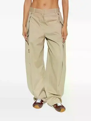 Loewe Draped Wide-leg Trousers