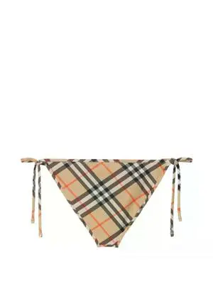 Burberry Check-print Tie-side Bikini Bottoms