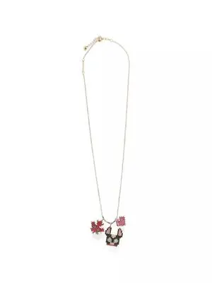 Dsquared2 Gaming Rhinestone Necklace - Gold
