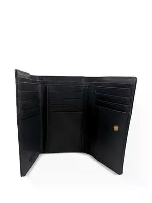 Liu Jo Logo-plaque Trifold Wallet - Black