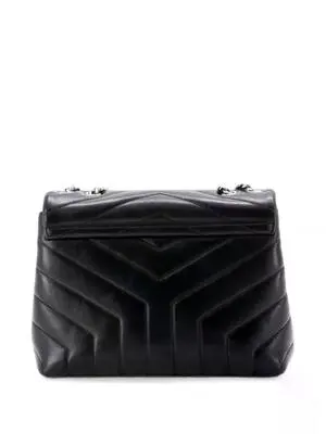 Saint Laurent Loulou Matelasse Chevron Leather Small Shoulder Bag