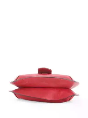 Gucci Gg Marmont Animalier Shoulder Bag Leather Medium - Red