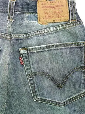 HTC LOS ANGELES Customised Levi's Bandana-insert Shorts