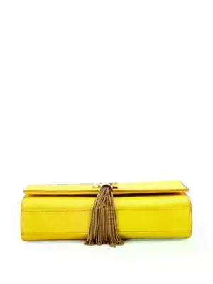 Saint Laurent Classic Monogram Tassel Leather Small Crossbody Bag