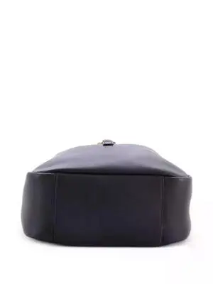 Saint Laurent Le 5 A 7 Supple Leather Hobo Bag - Black