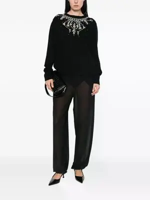 CIRCUS HOTEL Low-cut Back Sweater