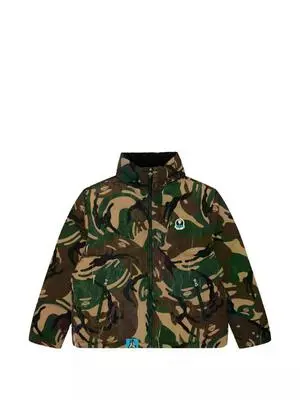 AAPE BY *A BATHING APE Moonface Camouflage Puffer Jacket
