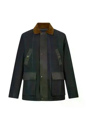 Liu Jo Check Corduroy-collar Jacket