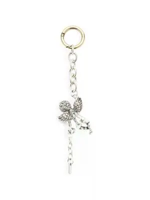 DIESEL® Cherub Oval D Charm - Silver