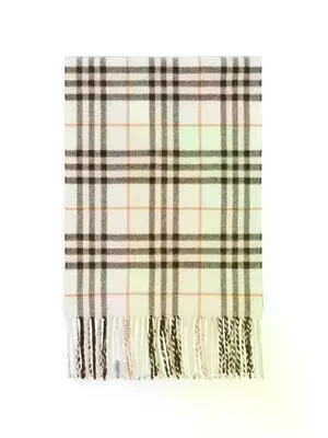 Burberry Plaid-pattern Scarf - Neutrals