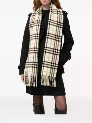 Burberry Plaid-pattern Scarf