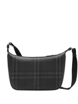 Burberry City Check Sling Bag - Black