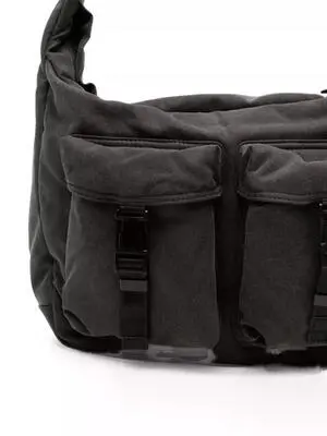 JUUN.J Buckle-fastening Multi-pocket Shoulder Bag