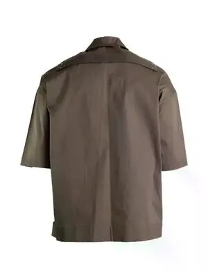 Rick Owens Short-sleeved Flap-pockets Shirt