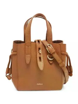 Furla Net Mini Leather Tote Bag