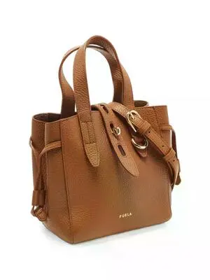 Furla Net Mini Leather Tote Bag