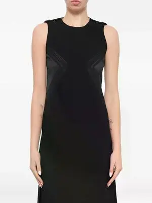 Neil Barrett Epaulette-detail Maxi Dress