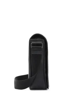 Burberry City Check Messenger Bag - Black