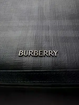 Burberry City Check Messenger Bag
