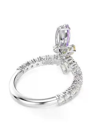 SWAROVSKI X Ariana Grande Crystal-embellished Butterfly-motif Ring